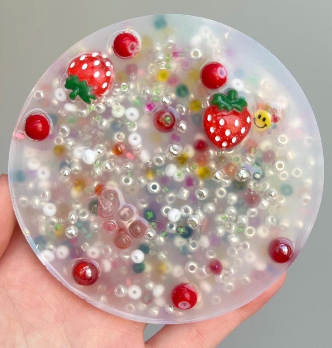 Strawberry Field Picky Pad Fidget Toy. ADHD, Anxiety, Dermatillomania ...