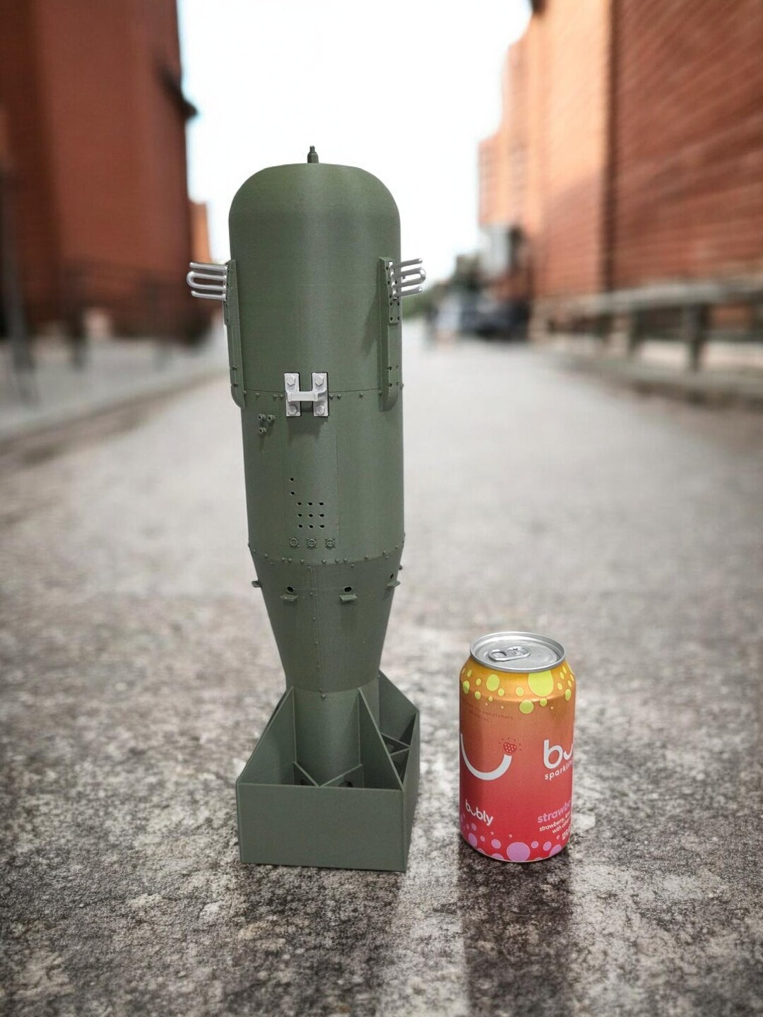 Little Boy Atomic Bomb Model – 3D Printed WWII Replica in PLA 1;8 (15 ...