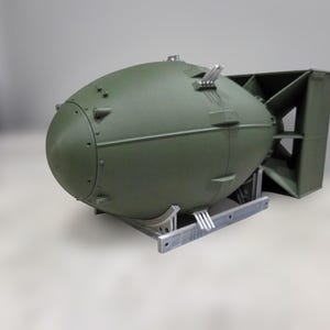 Little Boy + Fat Man Atomic Bomb Models – 3D Printed WWII Replica in ...