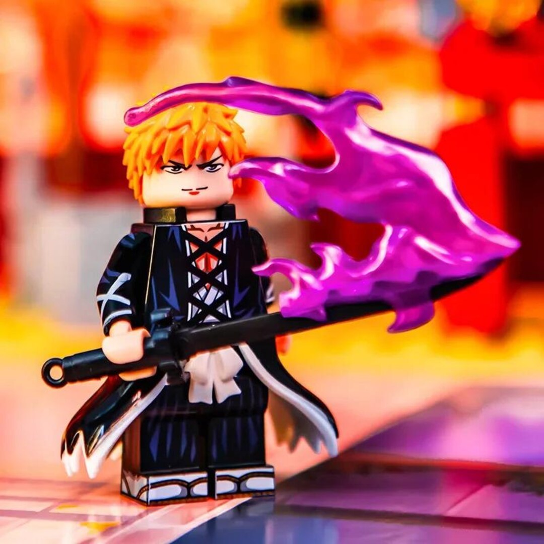 Custom Anime-inspired Minifigure Collectible Building Block Character ...