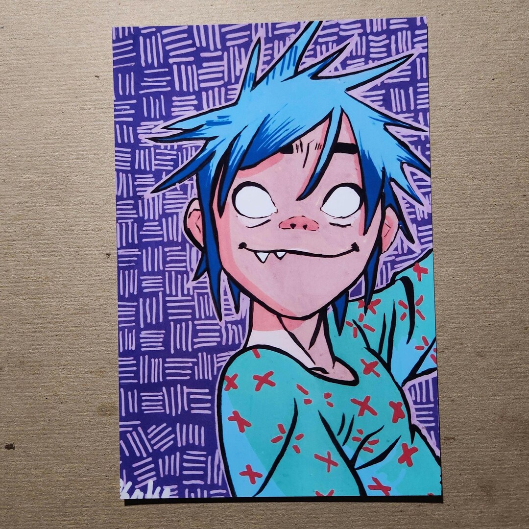 Gorillaz Print - Etsy