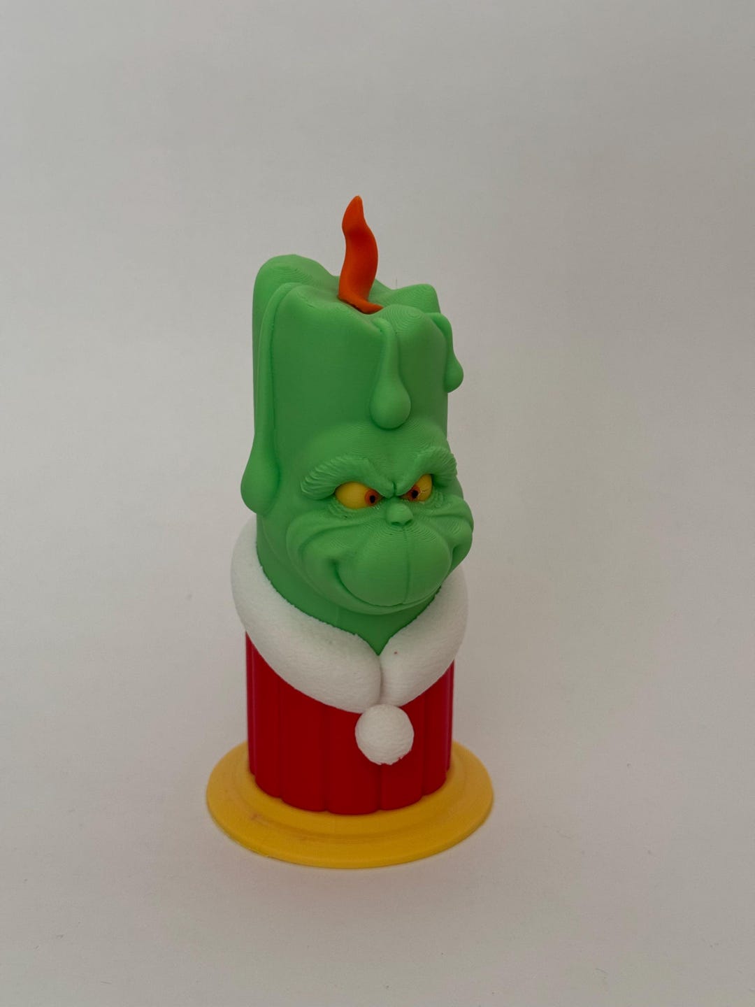 Christmas Grinch Candle Decor - Etsy