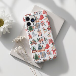 Christmas Nutcracker Phone Case Toy Soldiers Ballerina Teddy Bear ...
