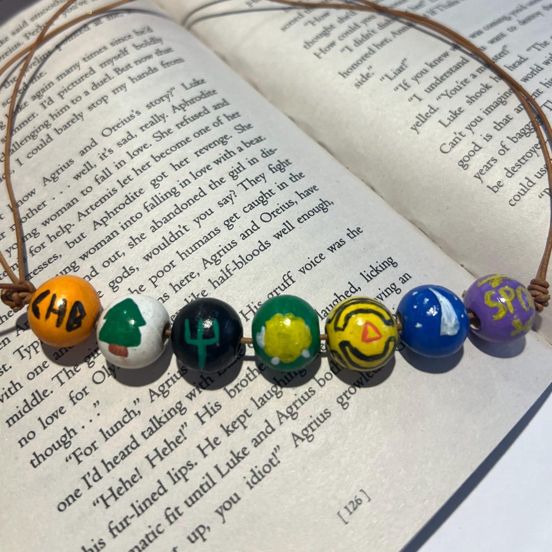 Percy Jackson Camp-half-blood Necklace - Etsy