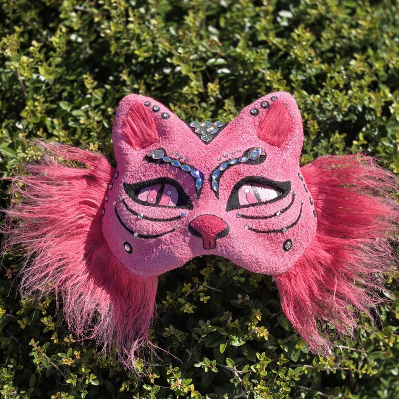 Therian Cat Base Mask - Etsy
