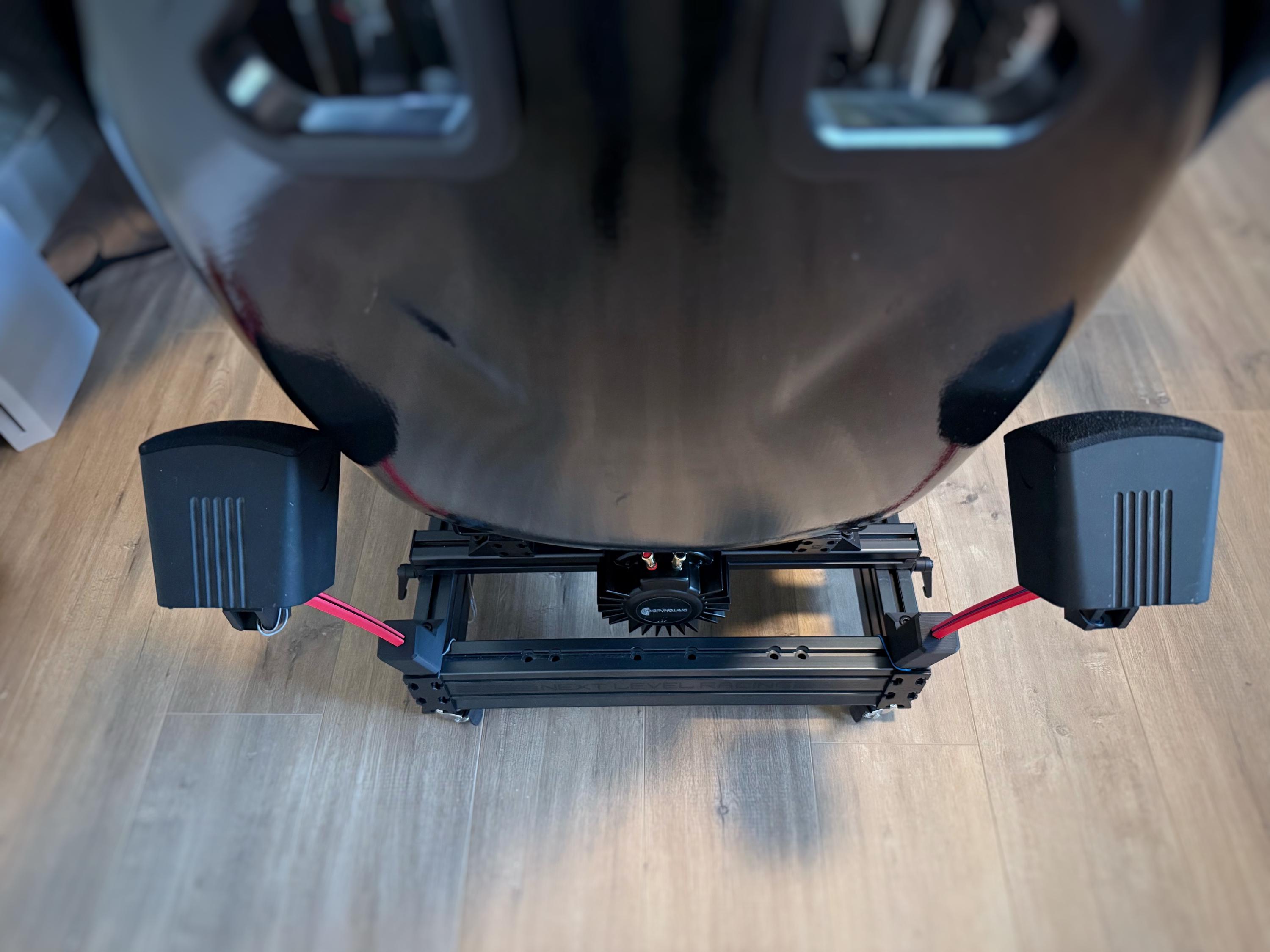 Minimalist Sim Racing/flight Sim Surround Speaker Mount (set of 2) - Etsy