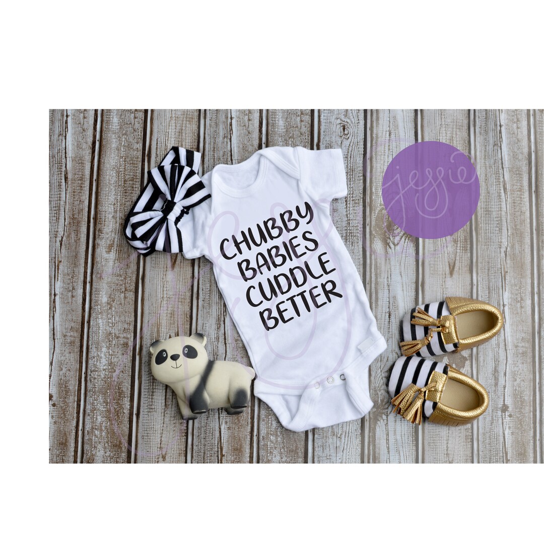Chubby Babies SVG - Adorable Cricut & Silhouette File for Unique Baby ...