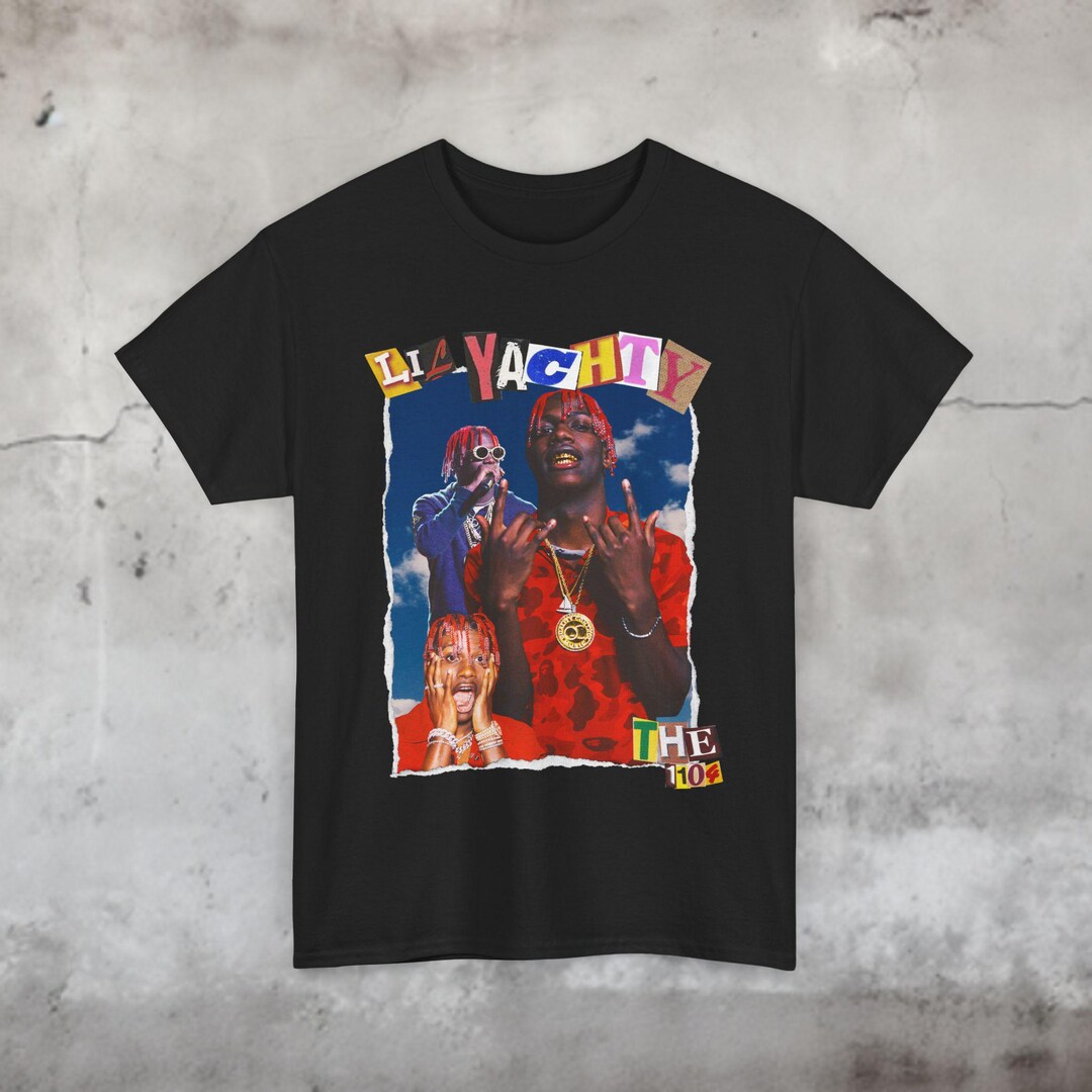 Lil Yachty Graphic Rapper Unisex Heavy Cotton Tee Hip Hop Music Fan ...