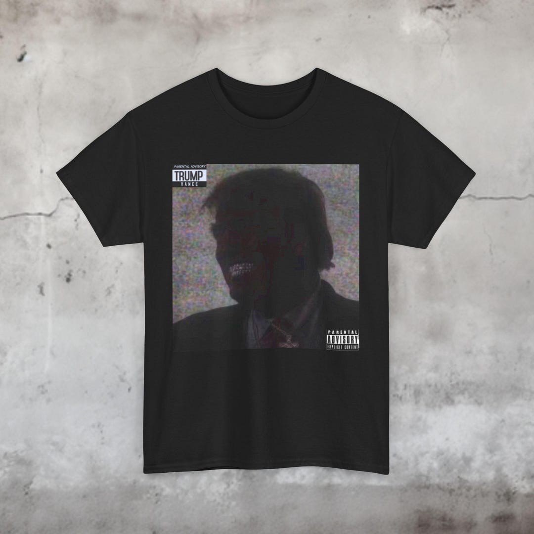 Trump Rapper Heavy Cotton Tee - Etsy