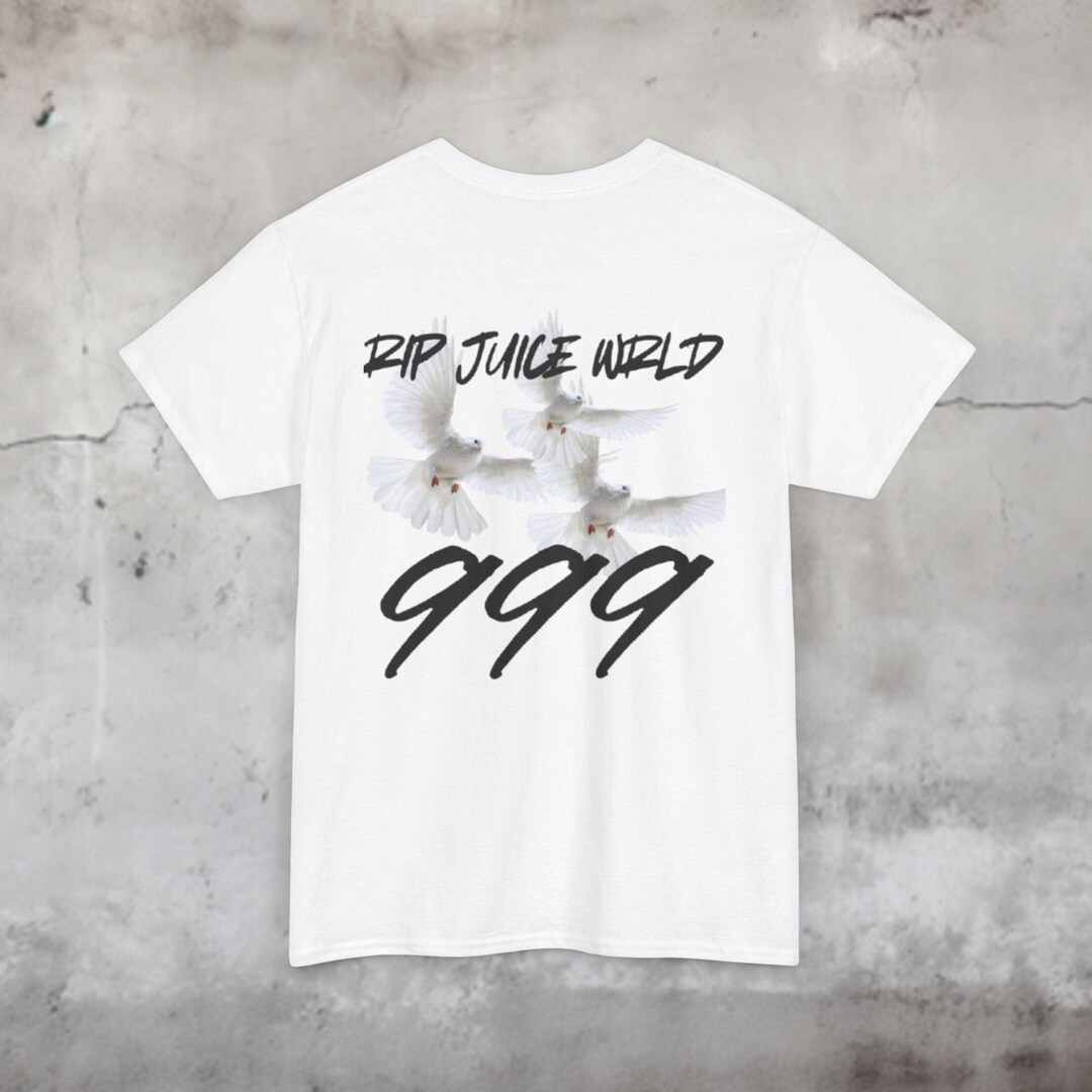 Juice WRLD RIP Doves White Shirt - Etsy