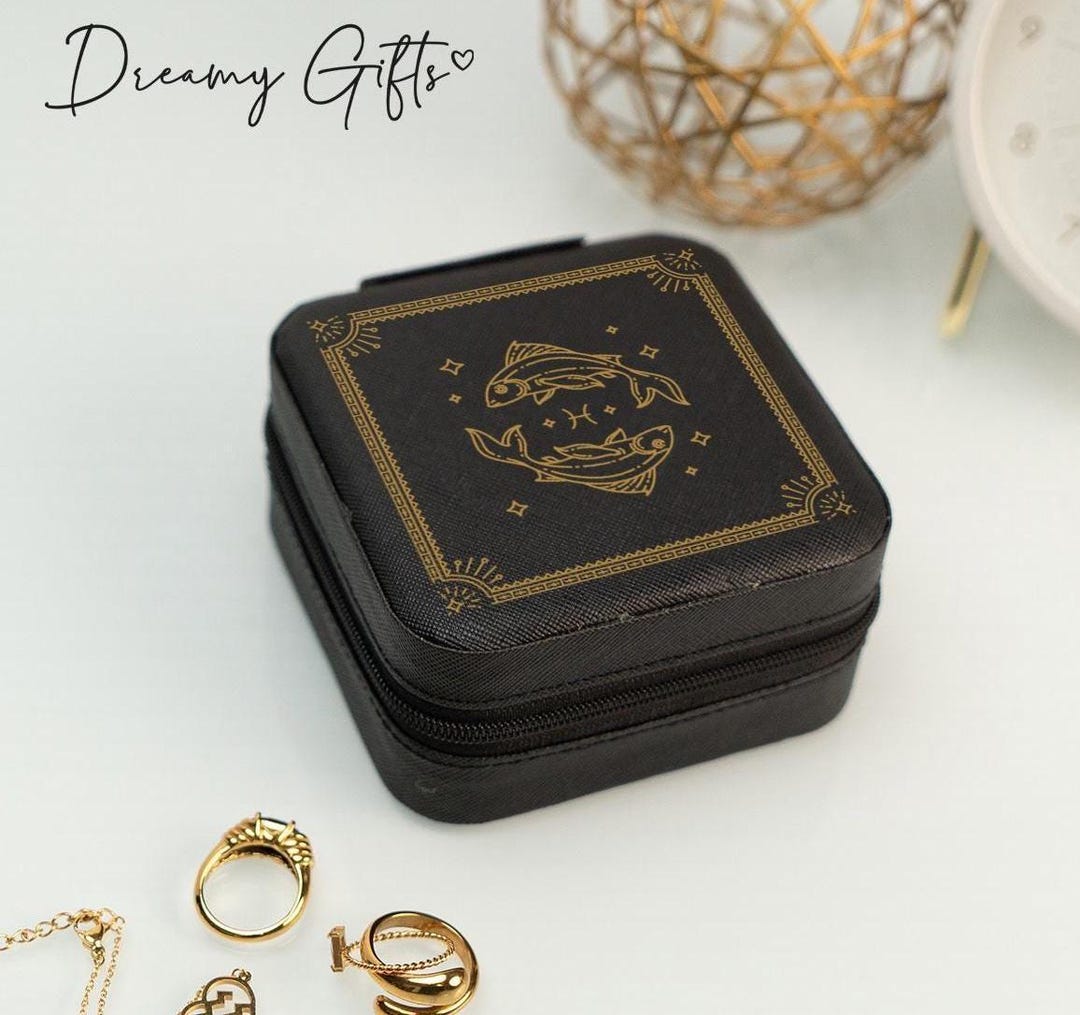 Zodiac Signs Jewelry Boxes, Birthday Gifts for Women, Zodiac Jewelry ...