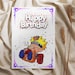 Naruto Birthday Card (anime Style Greeting Card) - Etsy