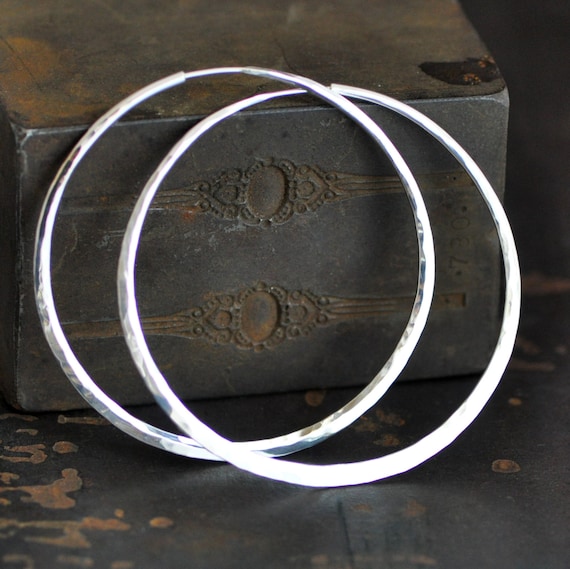 Sterling Silver Hoops Small Medium Large Endless Style | Etsy