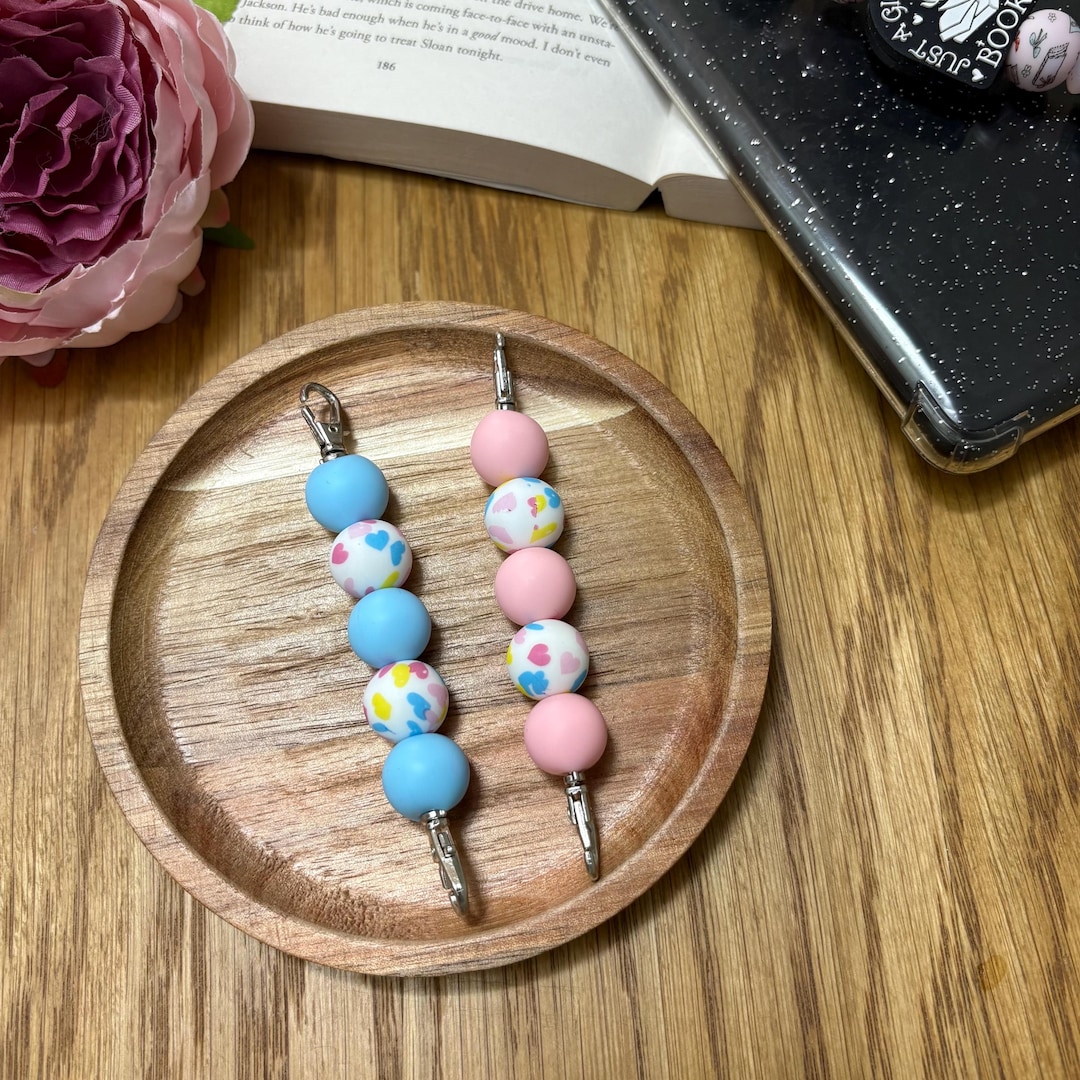 Bright Hearts Phone Strap, Phone Grip, Holder, Beaded Phone Charm ...