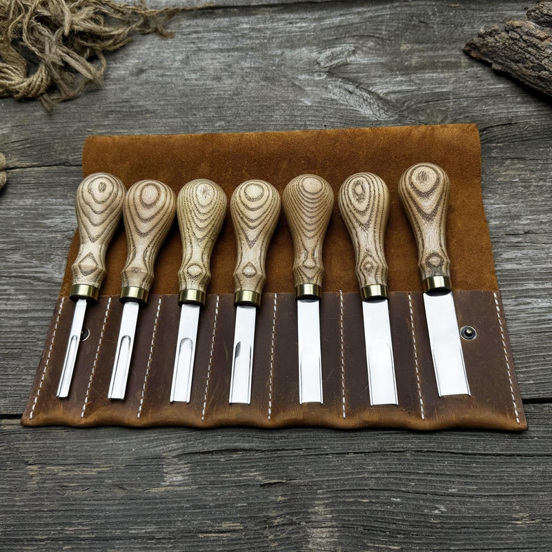 Leather Skiver - Etsy