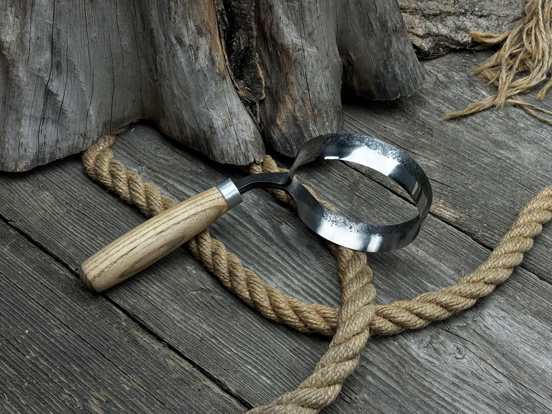 Big Scorp Knife for Wood Carving. Sharp Blade. Hand Forged From ...