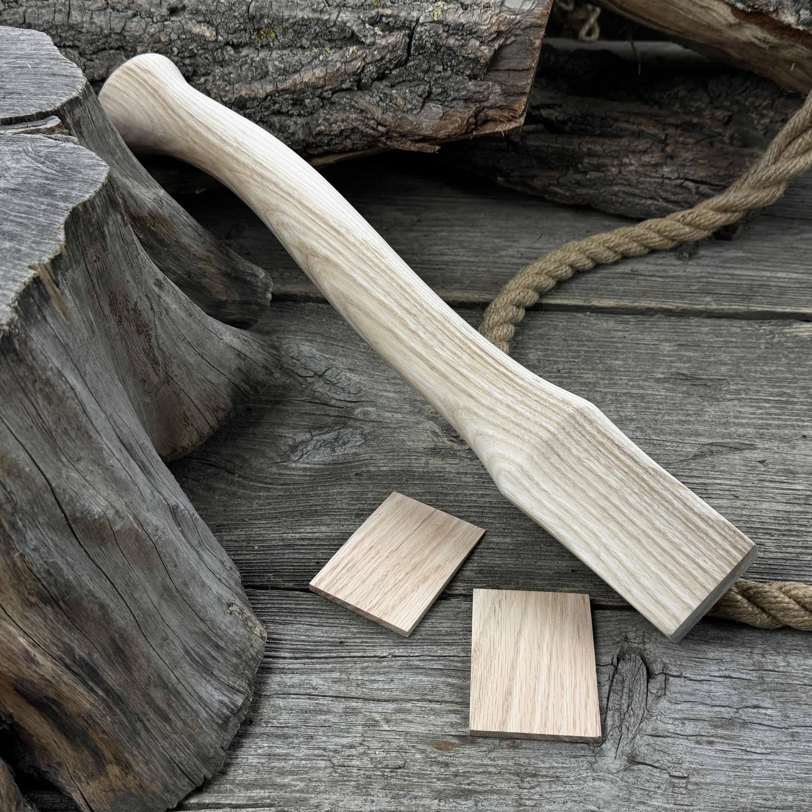 High Quality Replacement Axe Handle. Ergonomic Ash Wood Handle, Red Oak ...