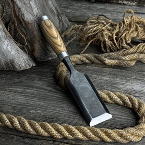 Timber Framing Chisel. Razor Sharp Blade. Hand Forged From Hardened ...