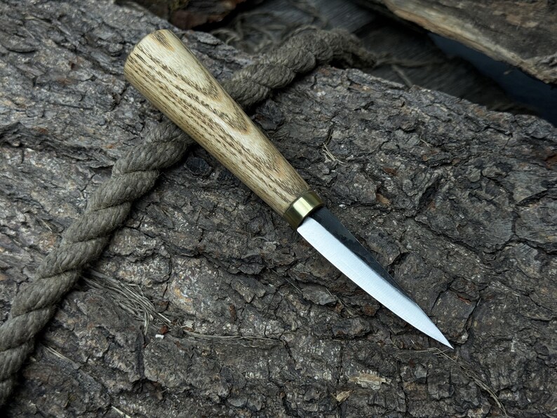 Wood Carving Sloyd Knife. Razor Sharp Blade. Hand Forged From Hardened ...