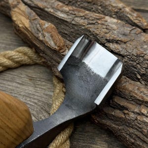 Bowl Carving Adze. Razor Sharp Blade. Hand Forged From Hardened Carbon ...