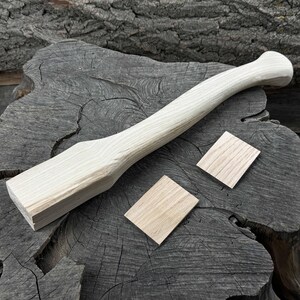 High Quality Replacement Axe Handle. Ergonomic Ash Wood Handle, Red Oak ...