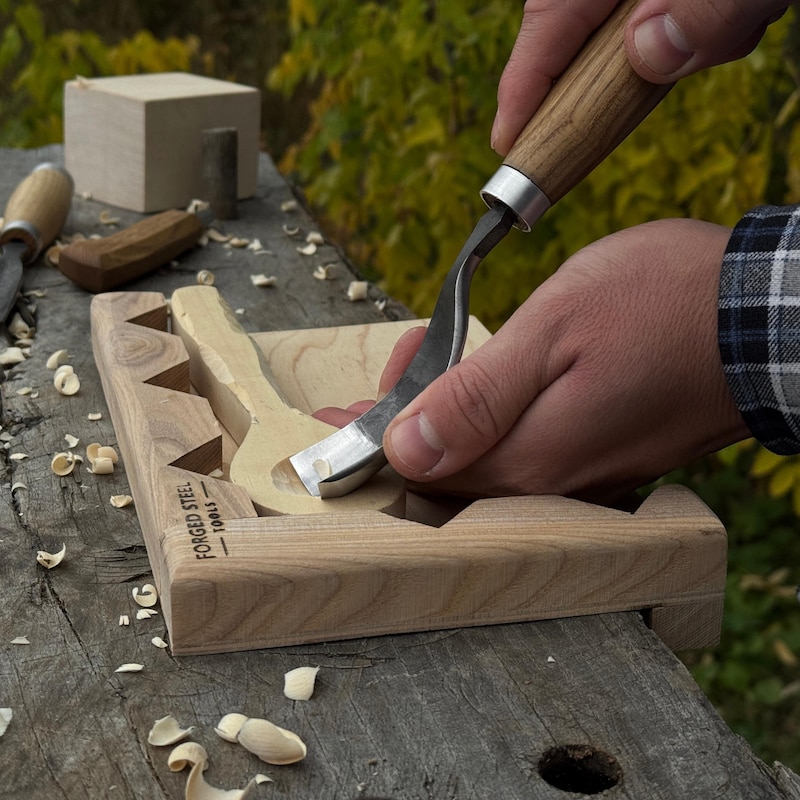 Wood Carving Benches - Etsy