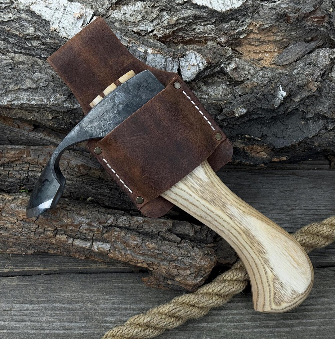 Adze With Belt Loop for Carving Projects. Sharp Carbon Blade, Ergonomic ...