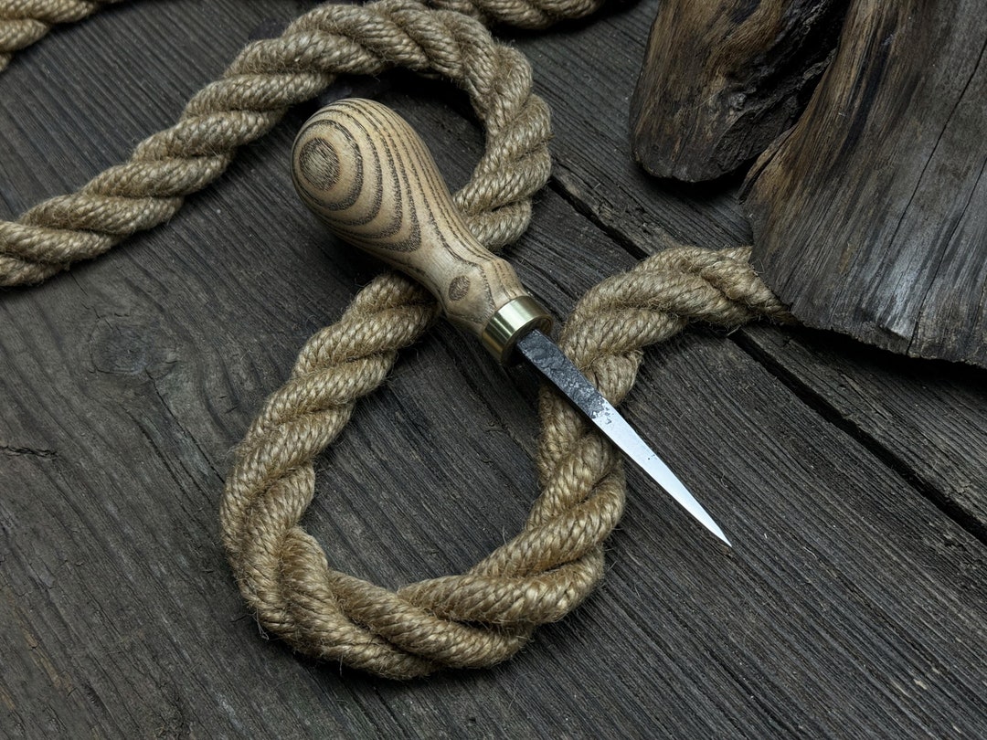 Leather Awl. Sharp Needle. Hand Forged From Hardened Carbon 52100 Steel ...