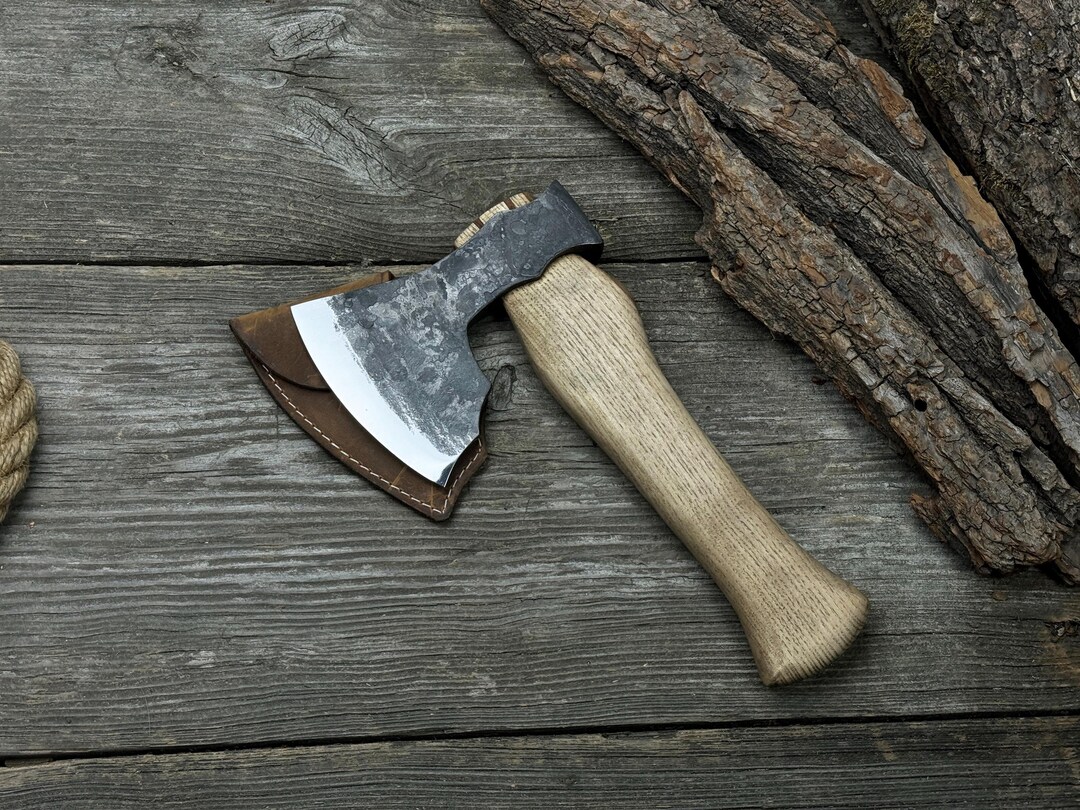 Small Axe. Razor Sharp Blade. Hand Forged From Hardened Carbon 52100 ...