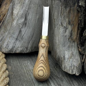 Leather Skivers. Razor Sharp Blade. Custom Sizes. Hand Forged From ...