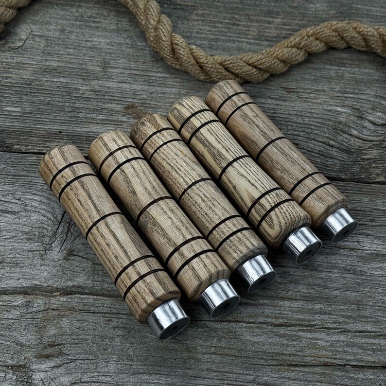 Set of 5 Handcrafted Ash Wood Replacement Handles – Universal Set for ...
