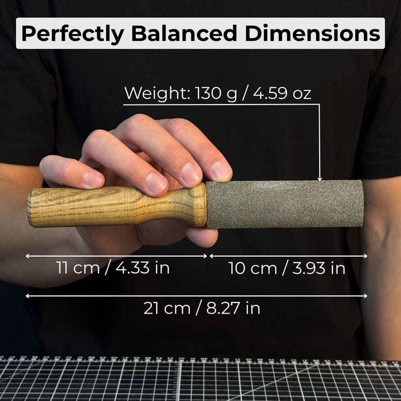 Sharpening Stone. Diamond Grit Scythe and Sickle Combination Stone ...