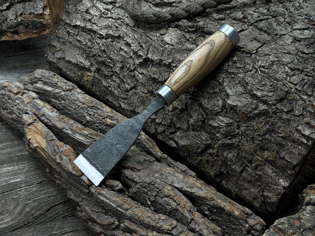 Wood Carving Chisel. Razor Sharp Blade. Woodworking Tool. Hand Forged ...