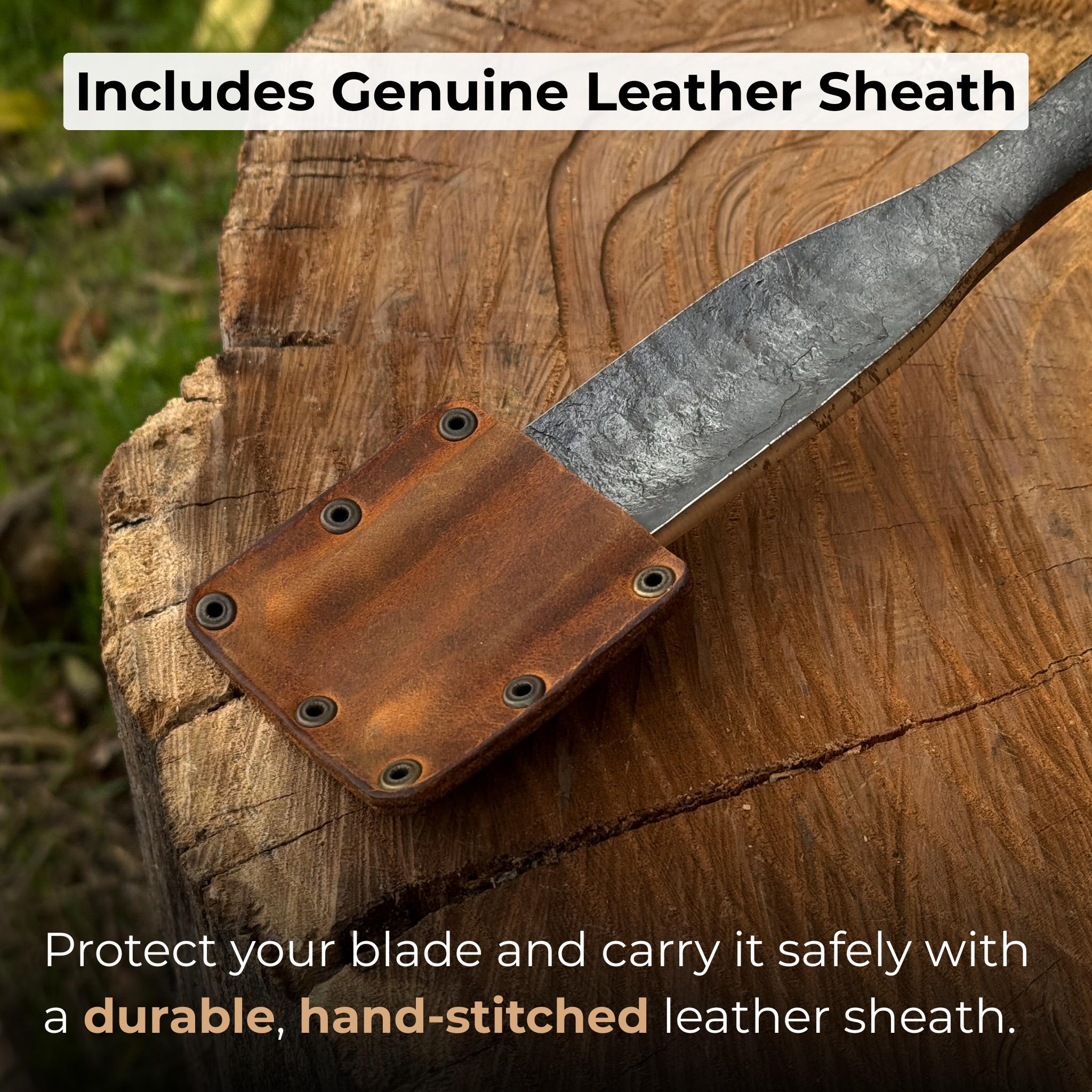 Timber Framing Rounded Chisel. Sharp Blade. Hand Forged From Hardened ...