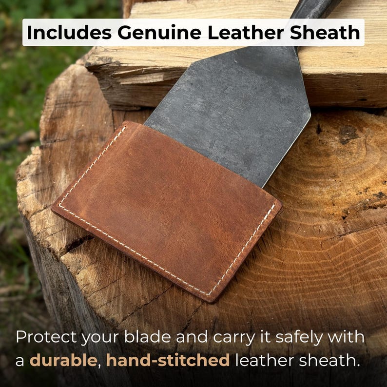 Timber Chisel (slick Chisel) – 52100 Carbon Steel Blade, Ash Handle ...