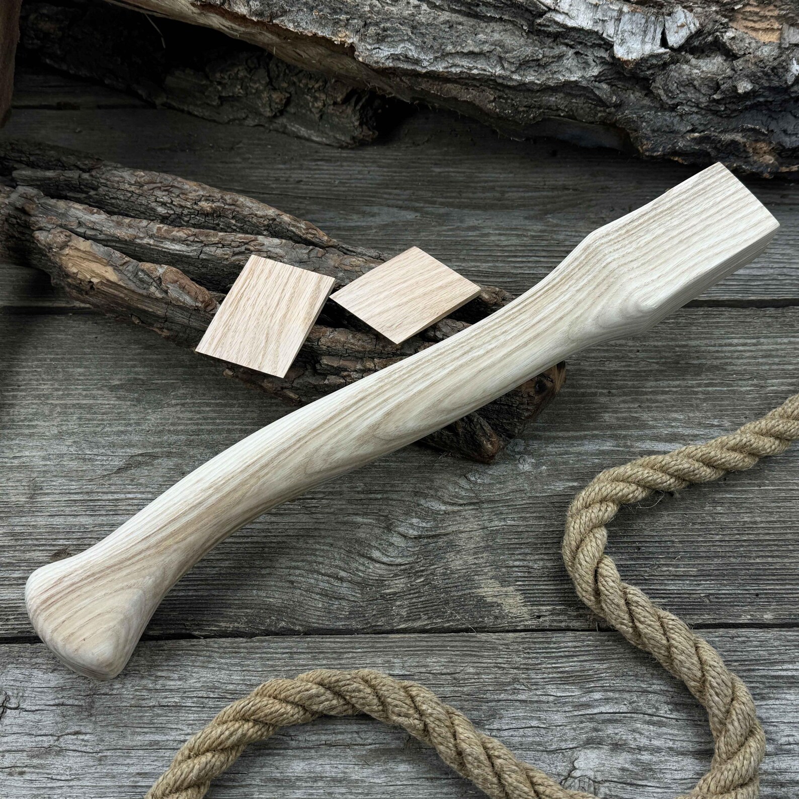 High Quality Replacement Axe Handle. Ergonomic Ash Wood Handle, Red Oak ...