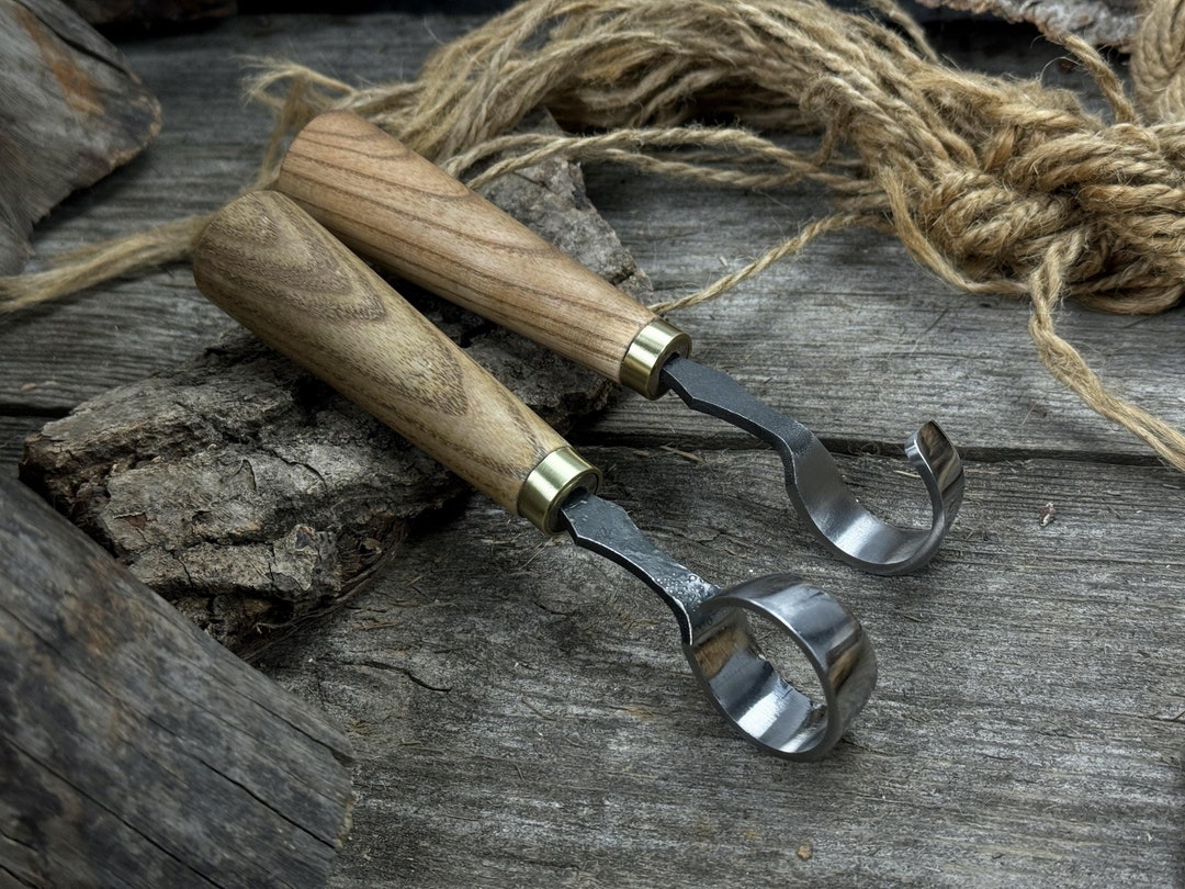 Hook and Scorp Knives. Razor Sharp Blade. Hand Forged From Hardened ...