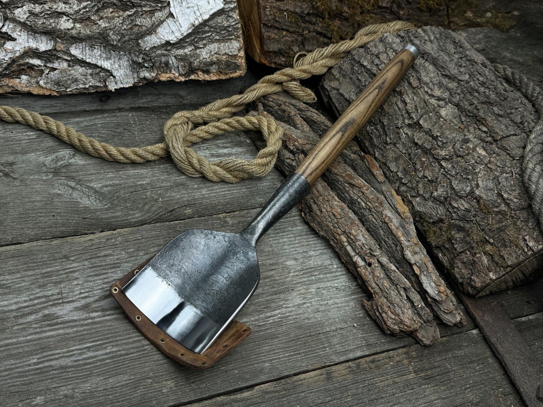 Wood Rounded Chisel. Sharp Blade. Hand Forged From Hardened Carbon ...