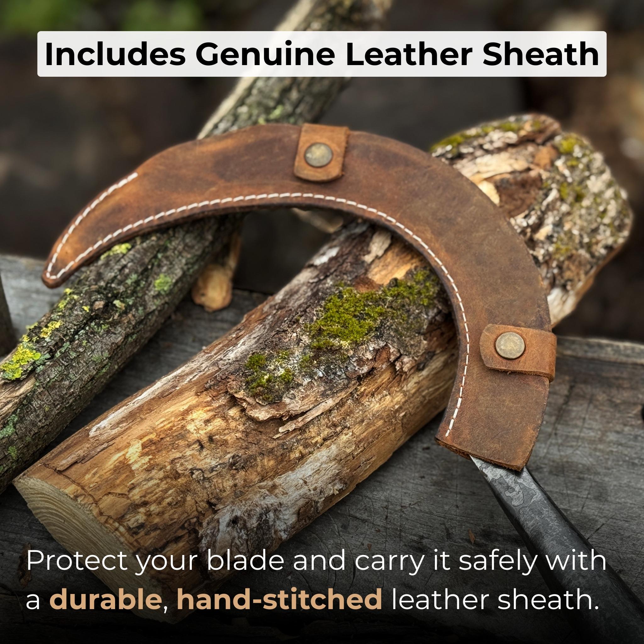 Sickle With Forged Handle. Razor Sharp Blade. Hand Forged From Hardened ...