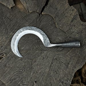 Garden Sickle With Hand Forged Handle. Razor Sharp Blade. Hand Forged ...