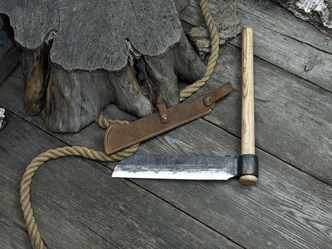 Splitting Froe. Woodworking Tool. Hand Forged From Hardened Carbon ...