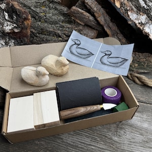 Wood Carving Kit for Beginners. Duck Carving Kit. Sharp Hand Forged ...
