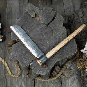 Splitting Froe. Woodworking Tool. Hand Forged From Hardened Carbon ...