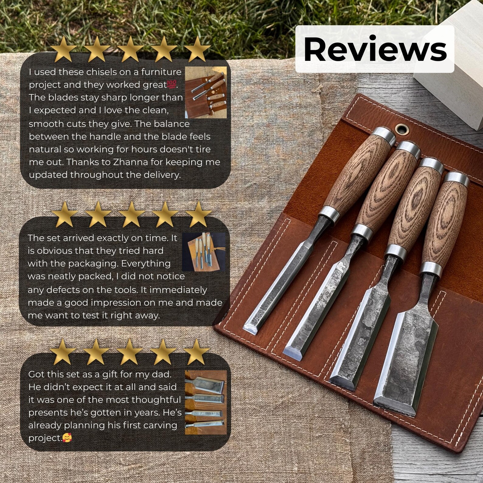Timber Frame Chisels, Sharp Blade. Woodworking Tools. Hand Forged From ...