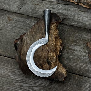 Garden Sickle With Hand Forged Handle. Razor Sharp Blade. Hand Forged ...
