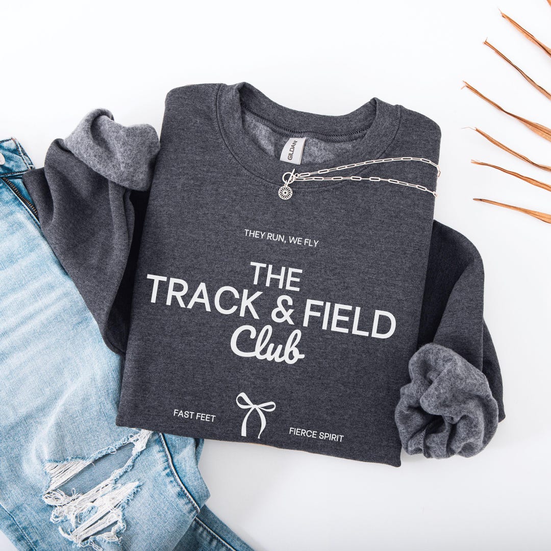 Track and Field Crewneck, Track and Field, Track Mom Sweatshirt, Track ...