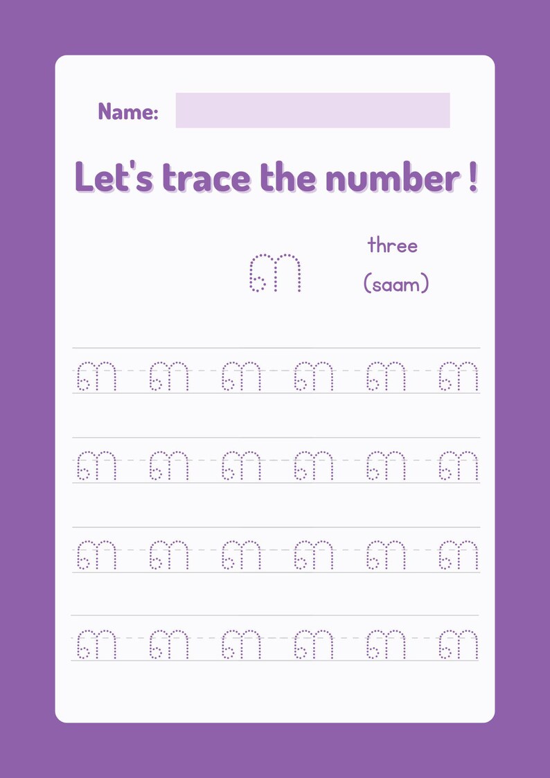 PDF Printable Tracing Thai Letters Vowels Numbers 86 Pages - Etsy