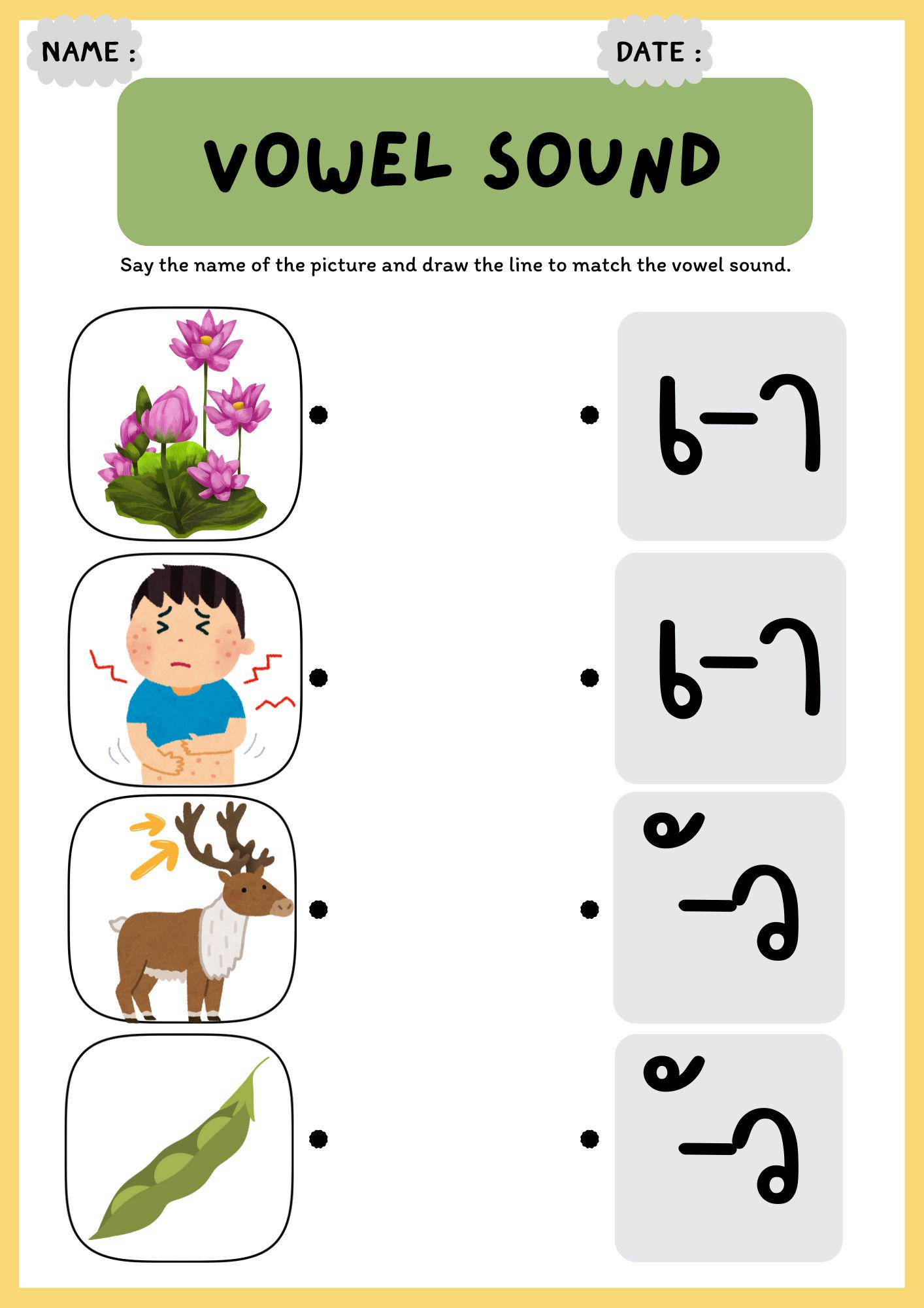 55 Pages Learn Thai Alphabet & Vowel Sound Worksheet | Digital PDF ...