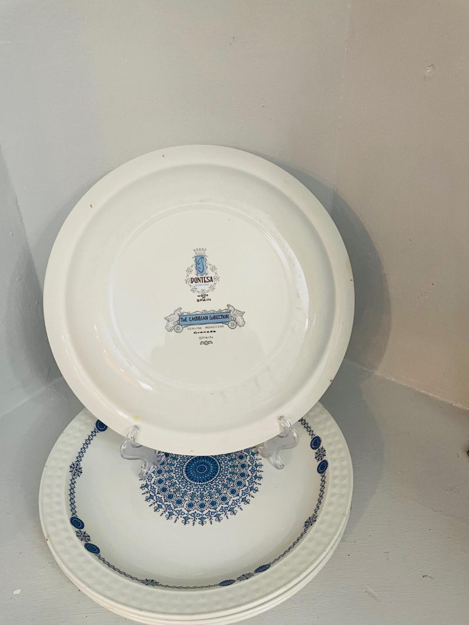Pontesa Genuine Ironstone the Castillian Collection Granada Pattern ...