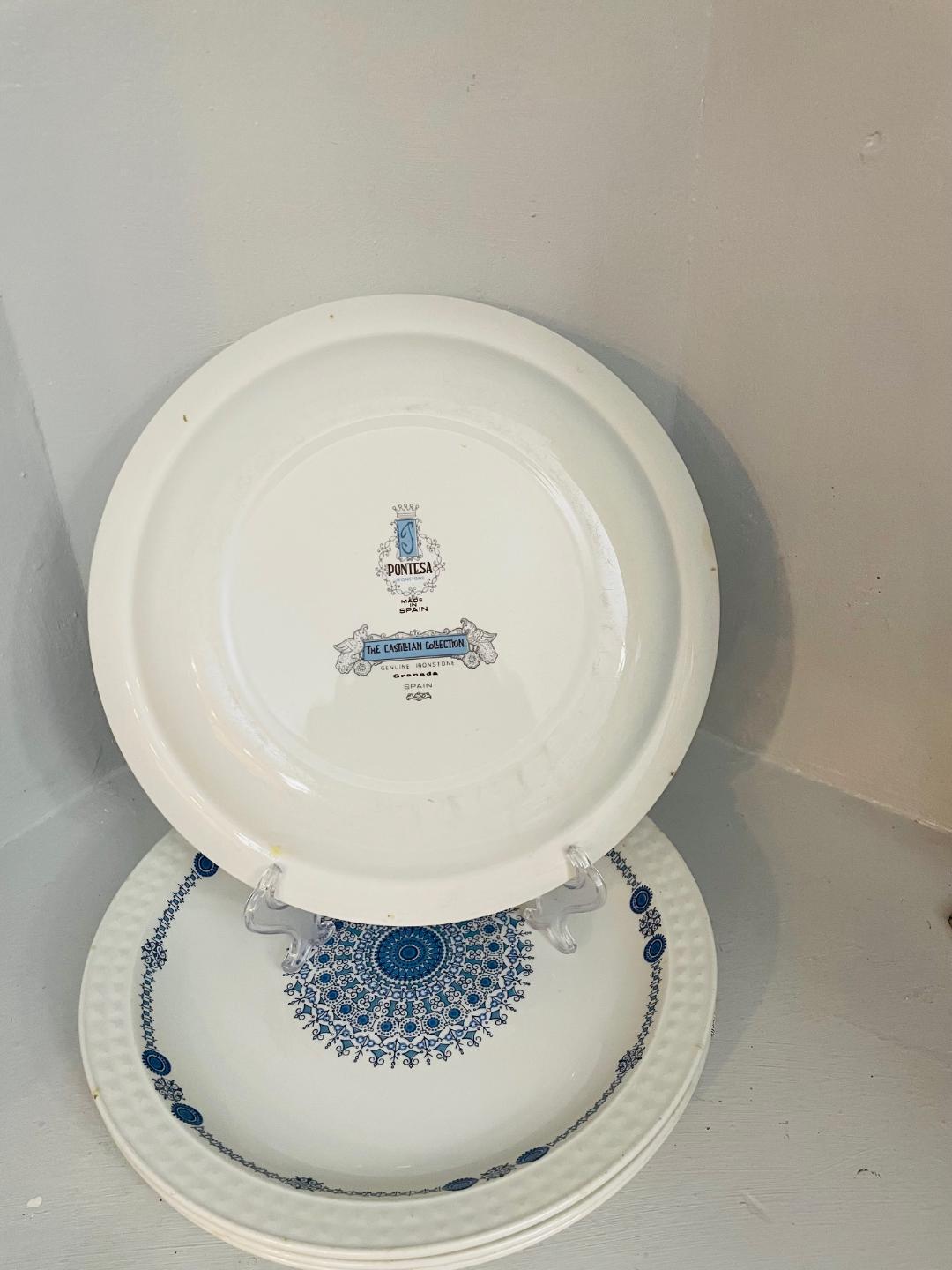 Pontesa Genuine Ironstone the Castillian Collection Granada Pattern ...